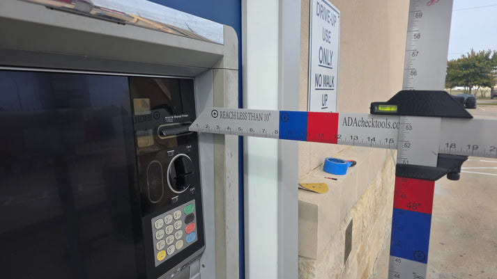 ATM ADA HEIGHT & REACH T SQUARE – ADA check tools