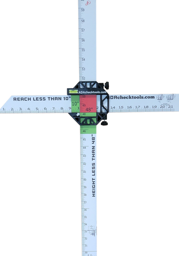 ADA Height and Reach Verification T Square – ADA check tools